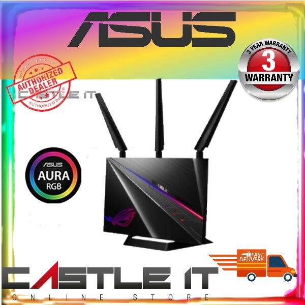 ASUS ROG Rapture Dual Brand GT-AC2900 Gaming WiFi Router Wireless AC Ai ...