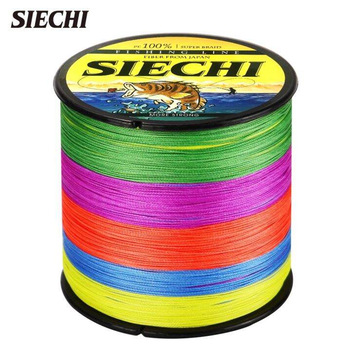 SIECHI Fast Sinking Line 4 Strands PE Line with High Specific Gravity ...