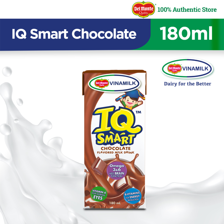 DEL MONTE VINAMILK IQ Smart™ Chocolate Flavored Milk Drink with OMEGA 3 ...