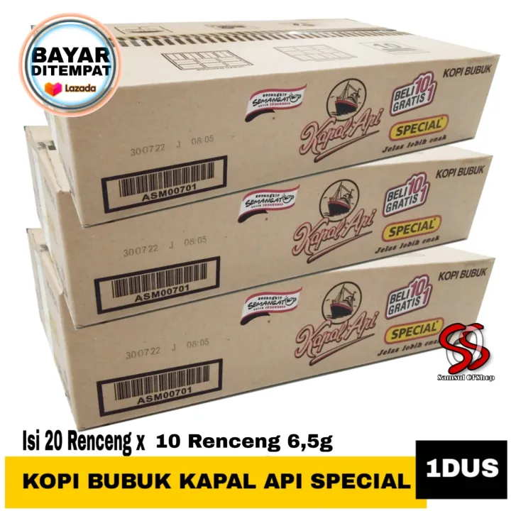 1 (Dus) kopi kapal Api Special Kopi Bubuk | Lazada Indonesia