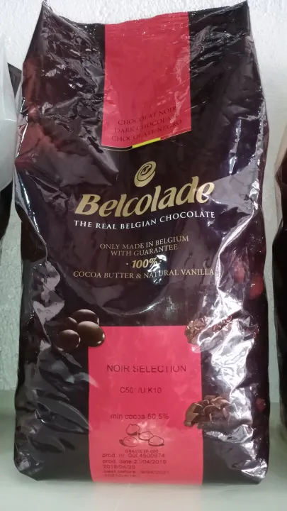 Belcolade Dark Chocolate Coins 55.5% Cocoa (5KG) | Lazada PH