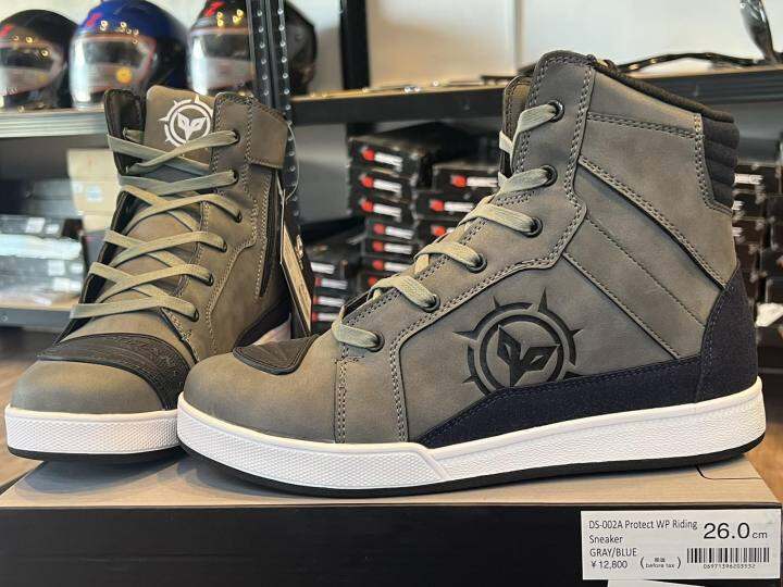 Duhan Riding Sneakers DS-002A Gray Blue and Black Gray / Duhan Boots ...