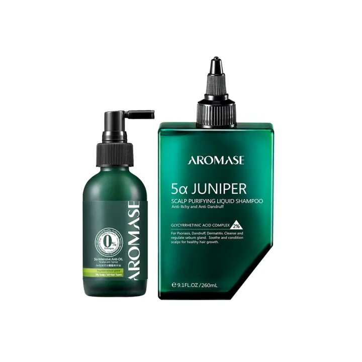 【Bundle Set】AROMASE 5α Juniper Scalp Purifying liquid Shampoo 260ml x1 ... 【Bundle Set】AROMASE 5α Juniper Scalp Purifying liquid Shampoo 260ml x1 ...