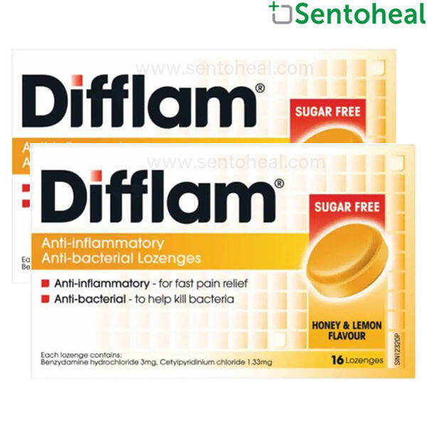 Anti inflammatory and Anti bacterial Sore Throat Lozenges Honey and ...