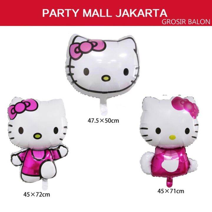 Balon Foil Karakter Large Hello Kitty | Lazada Indonesia
