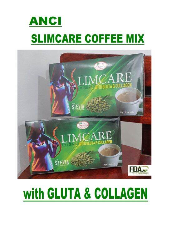 Authentic Slimcare Coffee Mix with Gluta & Collagen Instant Coffee ...
