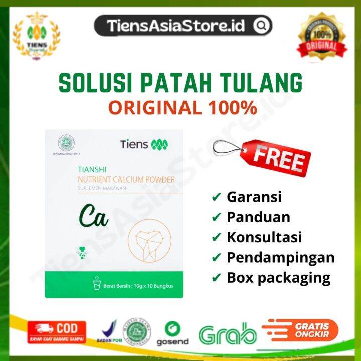 SUSU UNTUK PATAH TULANG ORIGINAL KALSIUM TIANSHI NUTRIENT CALSIUM ...