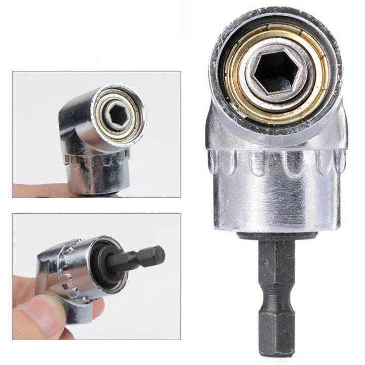 Mata Bor Extension Siku L Angle 1/4inch Hex Bit Socket | Lazada Indonesia