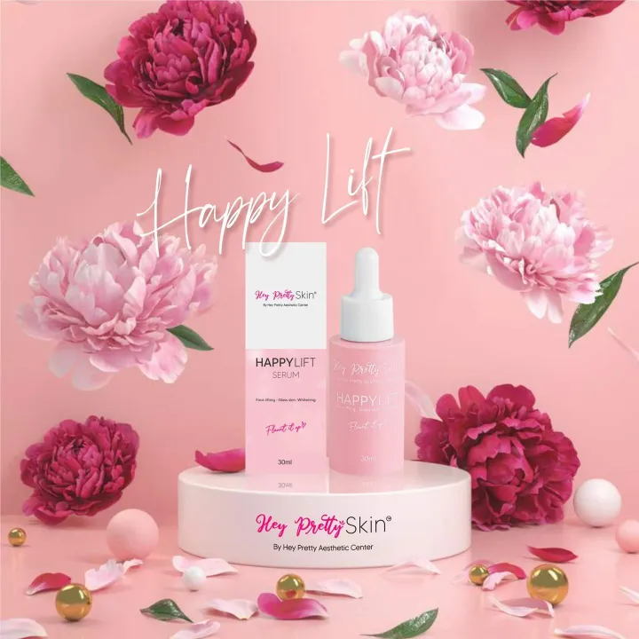Hey Pretty Skin- Happy Lift Serum Glass Skin Whitening Face lifting ...