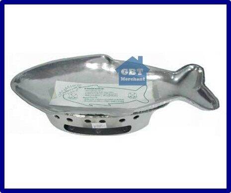 Aluminium Thai Style Fish Platter Steam Fish with Stove Fire Keep Warm ...