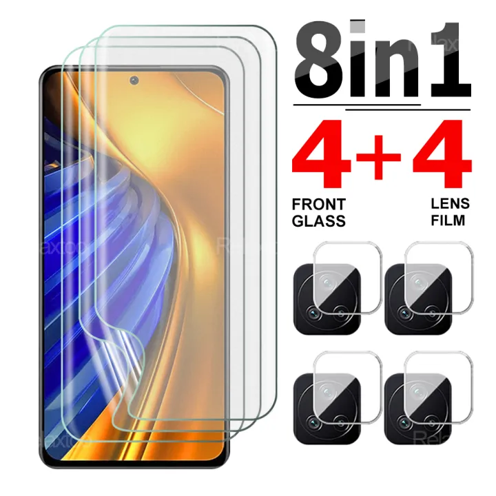 8 in 1 Hydrogel Film soft film For Xiaomi poco F4 x3 gt f3 F4 Screen ...