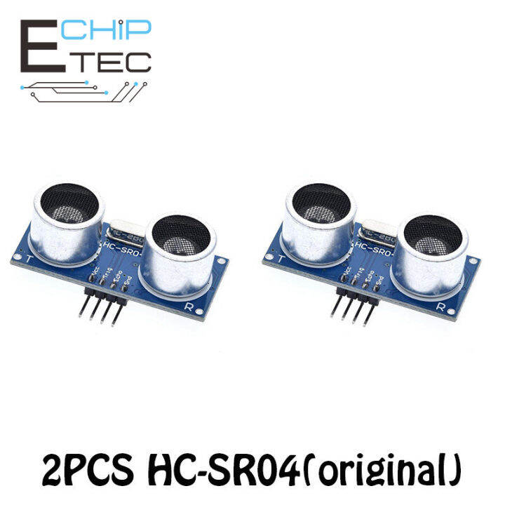 2PCS ultrasonic sensor module HC-SR04 to the ground Arduino distance sensor | Lazada PH