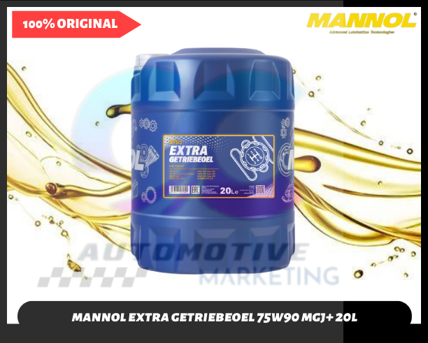 MN8103-20 Mannol Extra Getriebeoel SAE 75W-90 Manual Transmission Gear ...