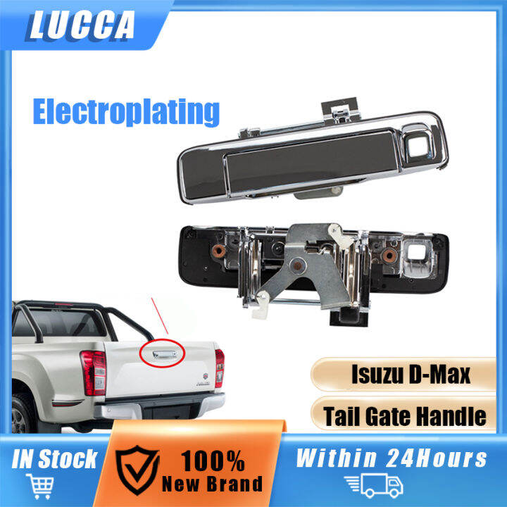 Isuzu DMAX Tailgate Door handle Back Door Opener CHROME With Hole for D ...