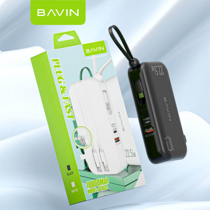 WEITECH BAVIN PC032 Fast Charging PD 10000MAH Multi-Functional Portable ...
