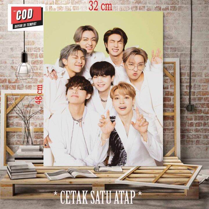 POSTER DIDING UKURAN BESAR 48 X 32 CM TEMA K-POP / BTS / POSTER BELAJAR ...