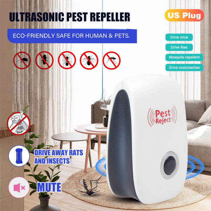 1 Pcs Ultrasound Mouse Cockroach Repeller Device Insect Rats Spiders ...