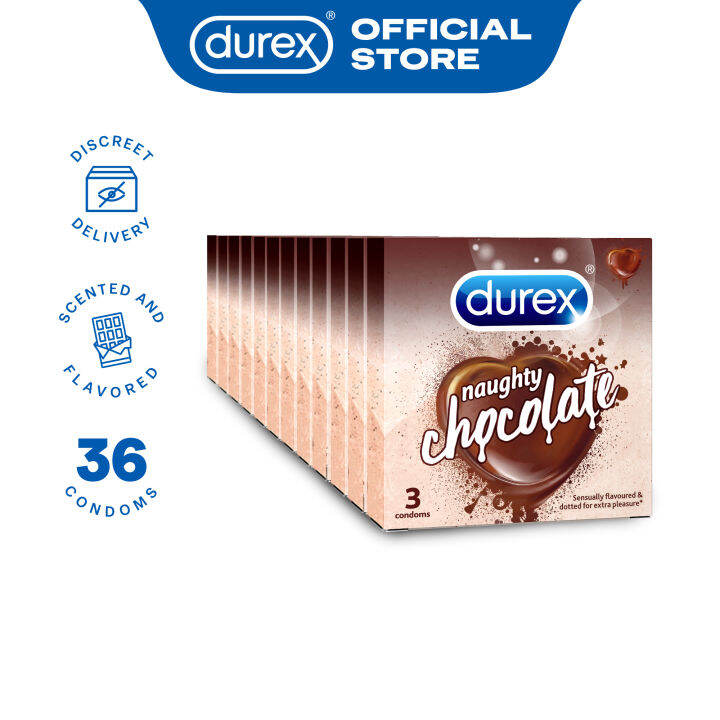 Durex Chocolate Condoms Flavor Pack of 36s | Lazada PH