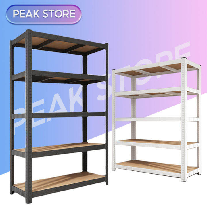 【Load 500 KG】Boltless Rack Steel Rack Shelves 5 layers Metal Rack ...