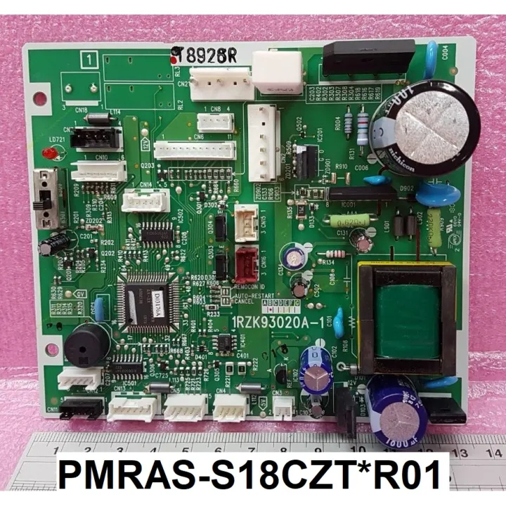 P.W.B. (MAIN) แผงควบคุม ยี่ห้อ Hitachi อะไหล่แท้จากโรงงาน พาร์ท PMRAS-S18CZT*R01 | Lazada.co.th
