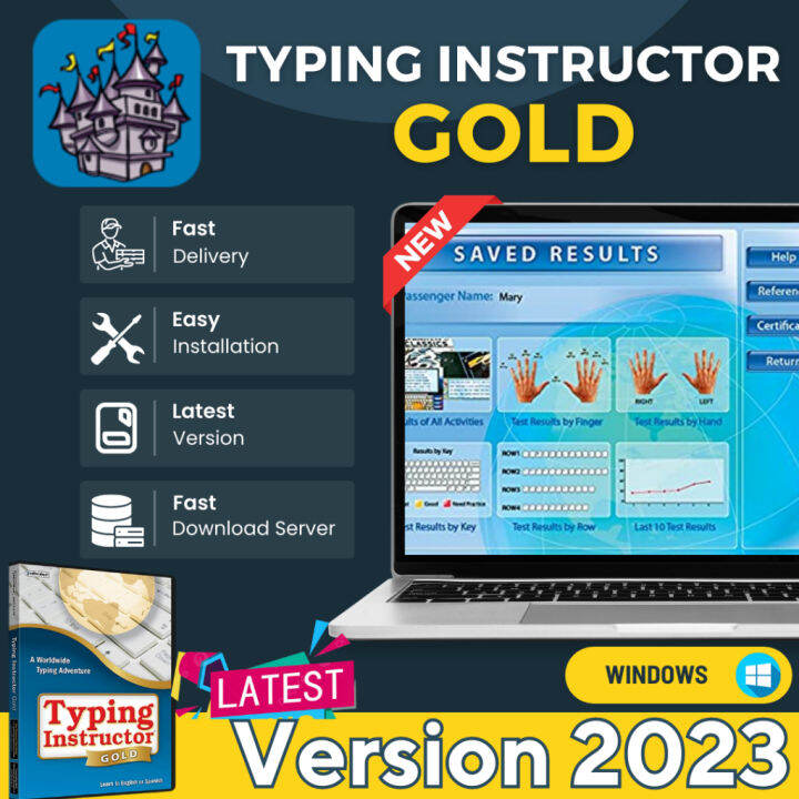 Typing Instructor Gold 22 | Windows | Lifetime | Lazada PH