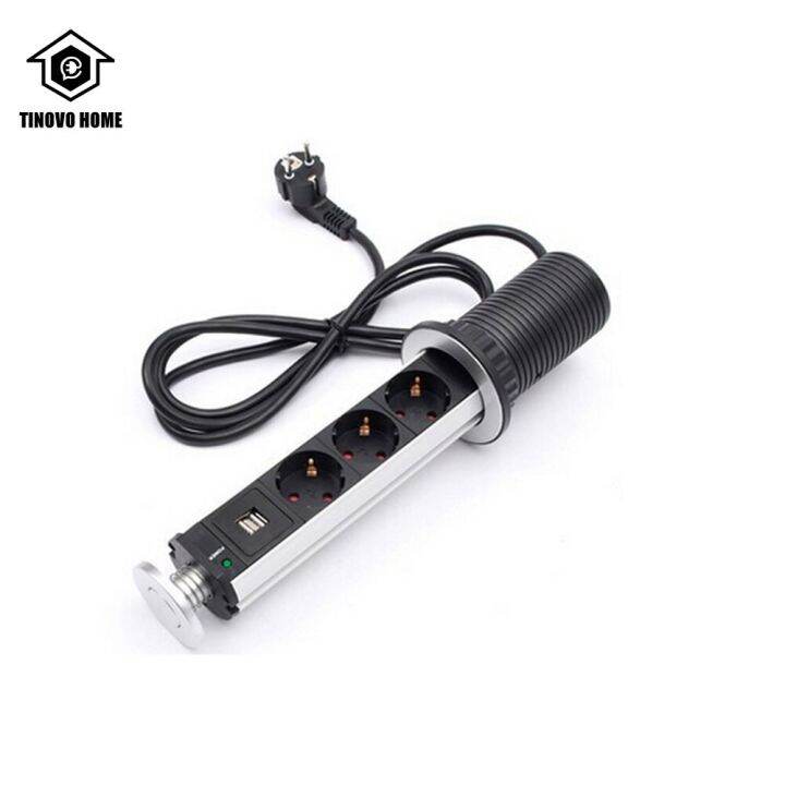 Pull Up Socket / Universal Socket/ Desktop Socket / Aluminum Alloy ...