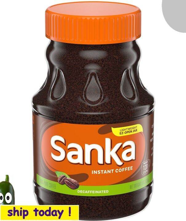 Sanka Instant Coffee Decaffeinated 226 g / 8 oz by Maxwell House decaf ...