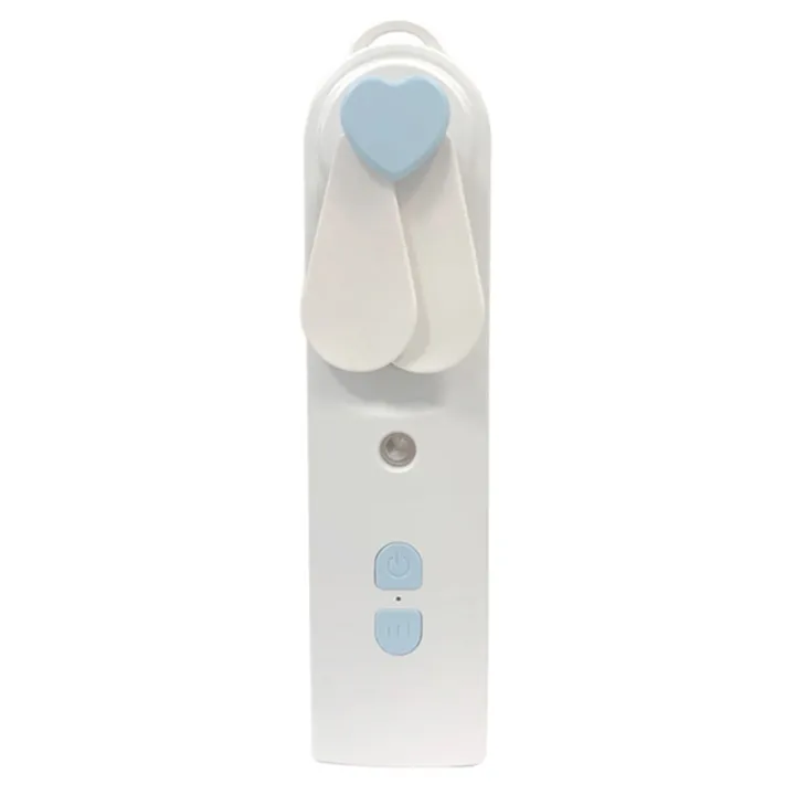 Legend 2 In 1 Mini Fan Humidifier USB Rechargeable Handheld Fan Water ...