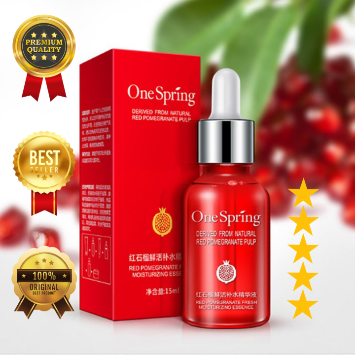 ORIGINAL One Spring Red Pomegranate Fresh Moisturizing Essence Face ...