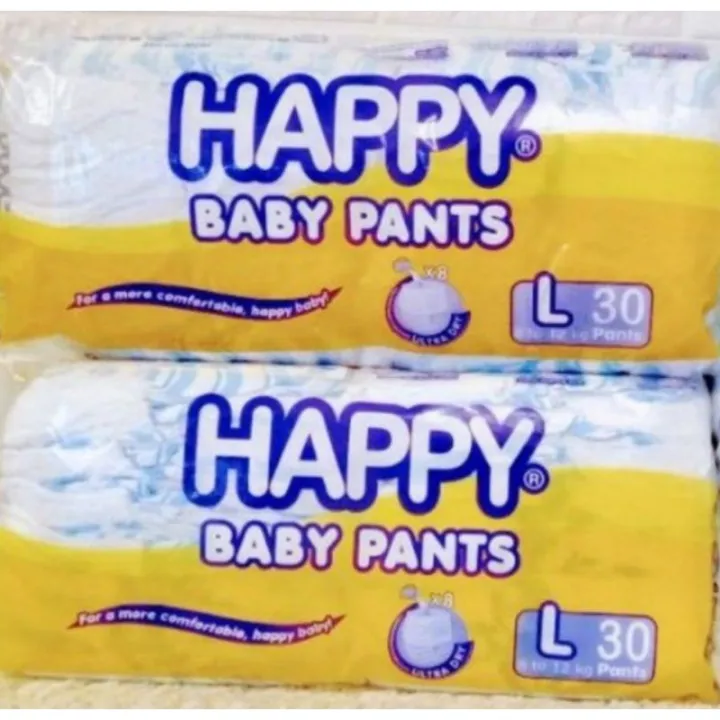 Happy Pants Baby Diaper/Large/30 pcs | Lazada PH