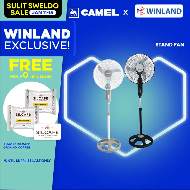 CAMEL by Winland 16inches Stand Fan / Electric Fan CSF-1618C | Lazada PH