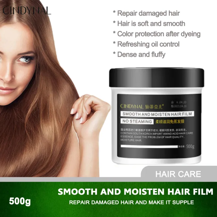 【Quick Delivery】Hair Treatment Mask Repairs Frizzy Make Hair Soft ...
