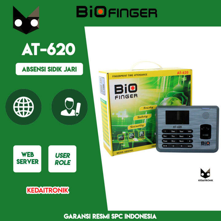 Biofinger AT 620 Mesin Absensi Sidik Jari Fingerprint Bio Finger AT620 ...
