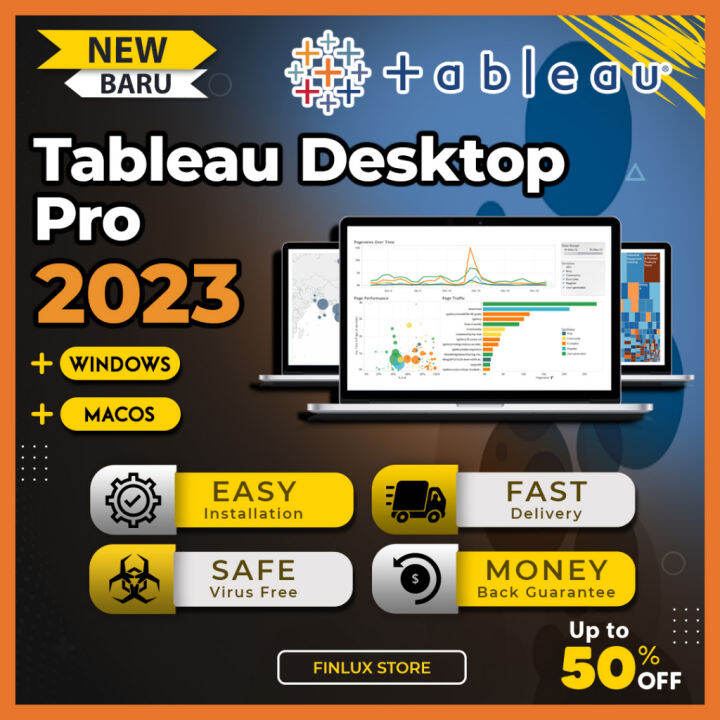 【MAC/WIN】 Tableau Desktop Professional 2023 [LIFETIME & FULL WORKING ...