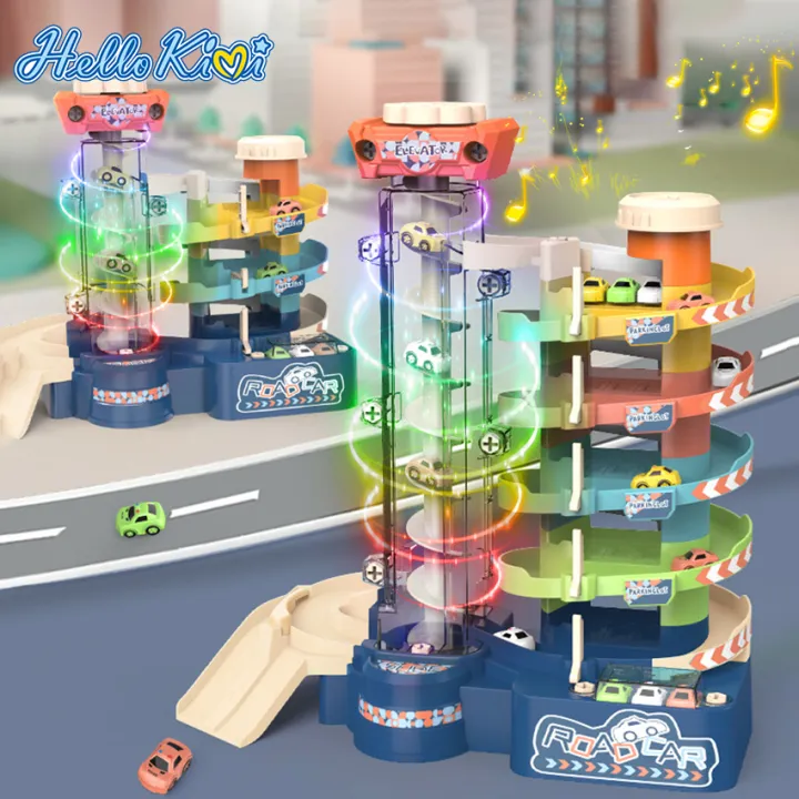 HelloKimi 3 Layers 5 Layers Building Sets Mini Vehicle Track Building ... HelloKimi 3 Layers 5 Layers Building Sets Mini Vehicle Track Building ...