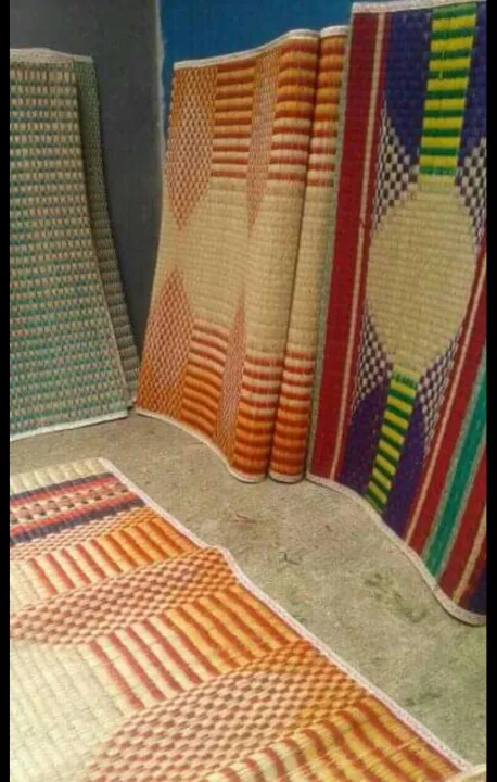 Tikar Mendong Jumbo Asli TAsik Daun Pandan Tradisional Lipat Motif Baki ...