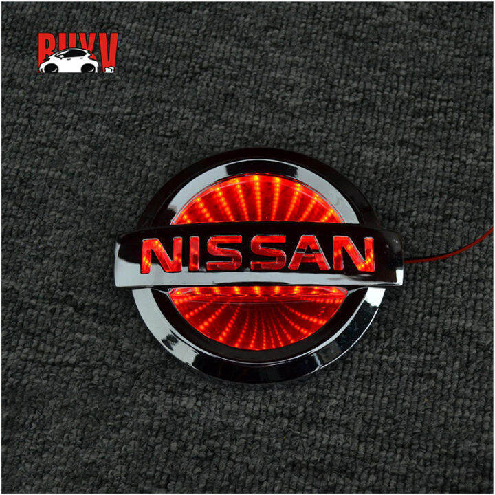 BuyV Nissan Logo LED Badge Car Emblems Replacement For Nissan LIVINA ...