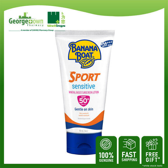 BANANA BOAT SIMPLY PROTECT SPORT SUNSCREEN LOTION SPF50 90ML | Lazada