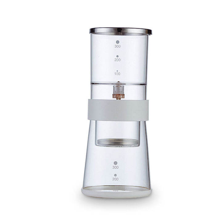 Ketel Botol Pembuat Kopi dengan Dripper Dapat Dilepas Kaca Alat Pembuat ...