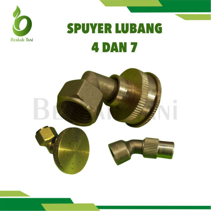 Spuyer Kabut lubang 4 dan 7 Drat 14mm Nozzle CTE Tangki Sprayer ...