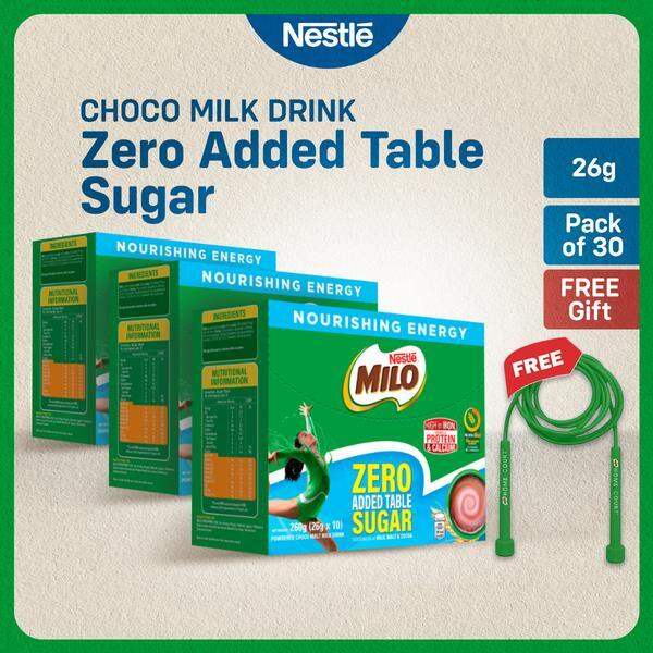 Hot lkhrc3152097 MILO Zero Added Table Sugar Powdered Choco Malt Milk ...