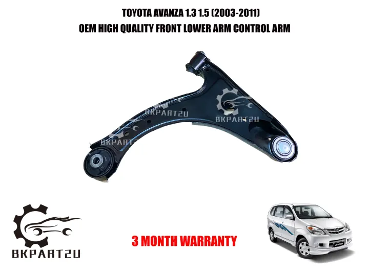 TOYOTA AVANZA 1.3 1.5 (2003-2011) FRONT LOWER ARM CONTROL ARM MADE BY ...