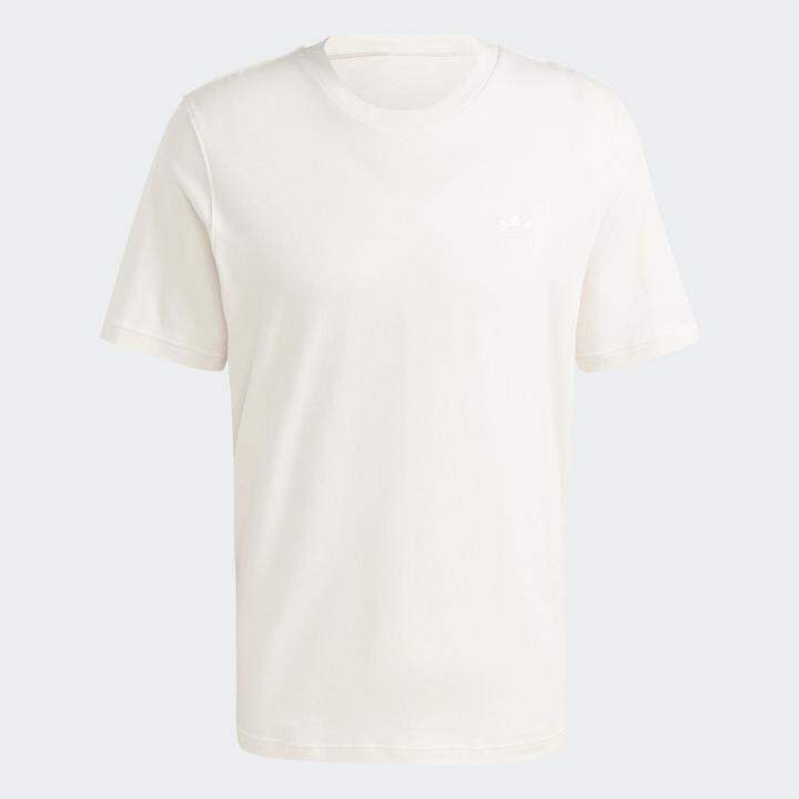 adidas ไลฟ์สไตล์ เสื้อยืด Trefoil Essentials ผู้ชาย สีขาว IL2509 ...