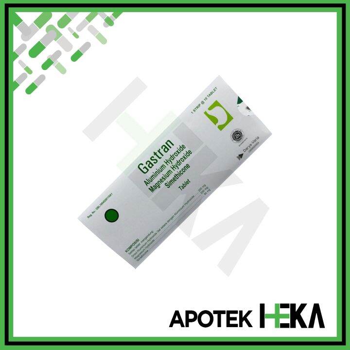 Gastran Tablet Obat Maag Strip isi 10 | Lazada Indonesia