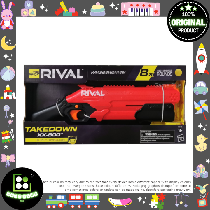 Hasbro Nerf Rival Takedown XX-800 Blaster | Lazada