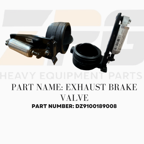 SHACMAN TRUCK F2000 EXHAUST BRAKE VALVE X3000 F3000TRUCK PARTS HASING ...