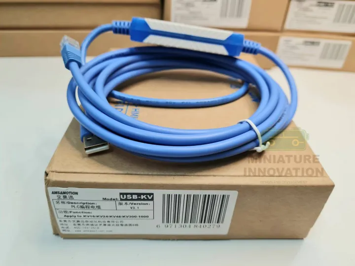 สายโหลด PLC Keyence USB-KV สาย link PLC Keyence รุ่น KV series แบบ USB ...