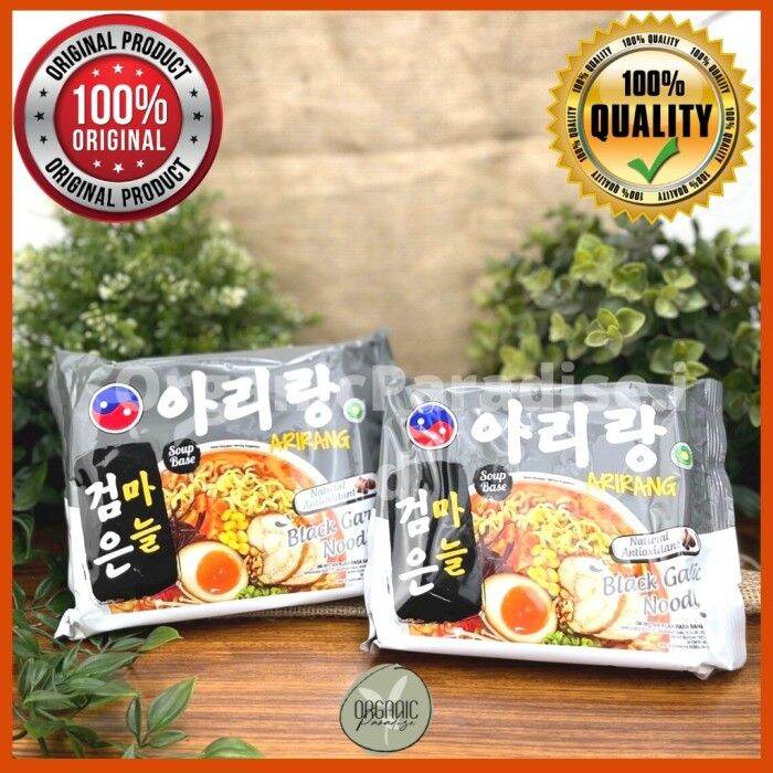 Mie Korea Arirang Rasa Bawang Hitam / Arirang Noodle Black Garlic Soup ...
