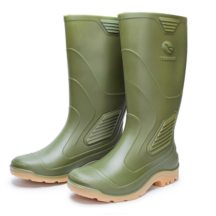 Sepatu Safety Karet Sepatu Boot AP Boots TERRA - Hijau | Lazada Indonesia