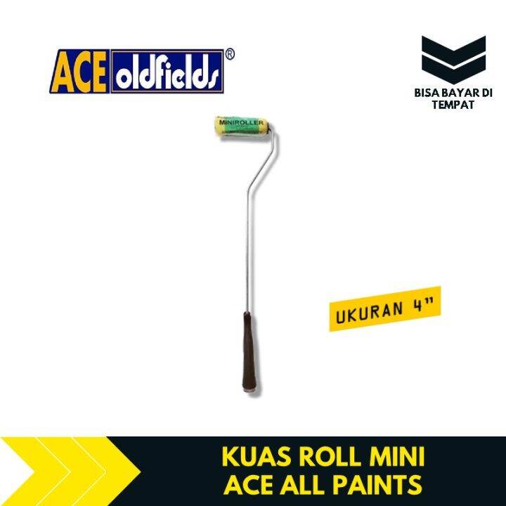 Kuas Koas Roll Rol Rolan Cat Tembok Dinding Paint Roller Kecil Mini ACE ...